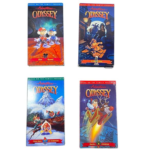 Na | Media | Vintage Adventures In Odyssey Vhs Tape Movie Lot For ...